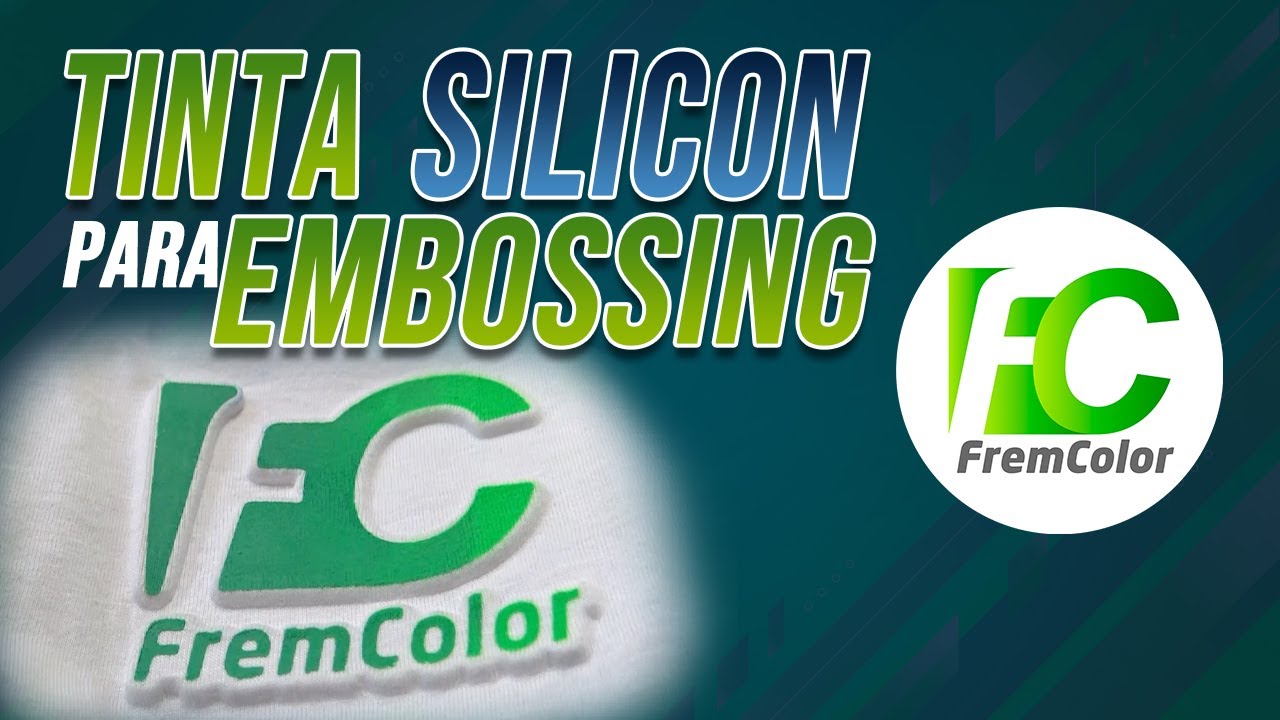 Tinta Silicon Para Embossing - ¡Crea efecto 3D en tus prendas! - YouTube