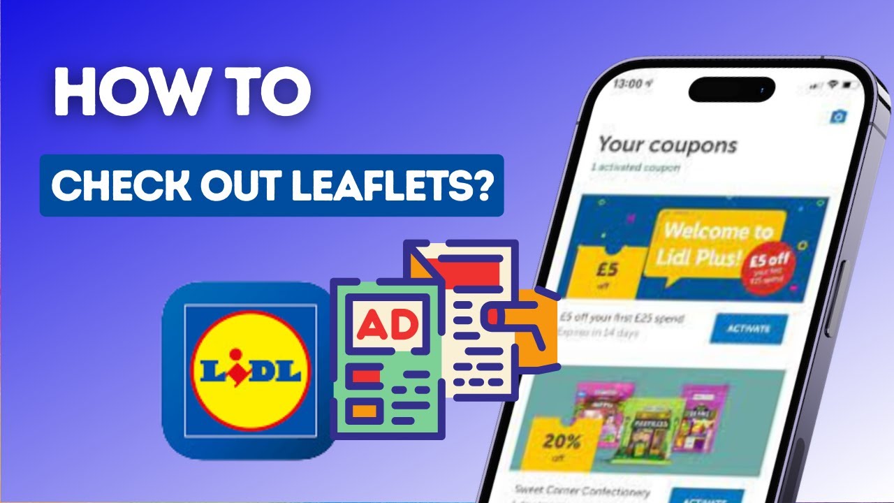 How to check out online leaflets on Lidl? - YouTube