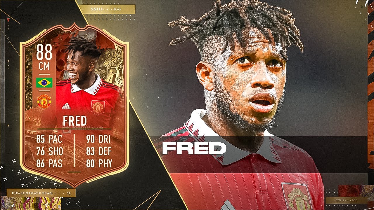 THIS CARD IS UTTERLY ABSURD! 88 CENTURIONS FRED PLAYER REVIEW - FIFA 23 ...
