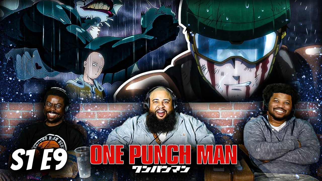"He made the rain stop!?" | One Punch Man Reaction S1 Ep 9 | Unyielding ...