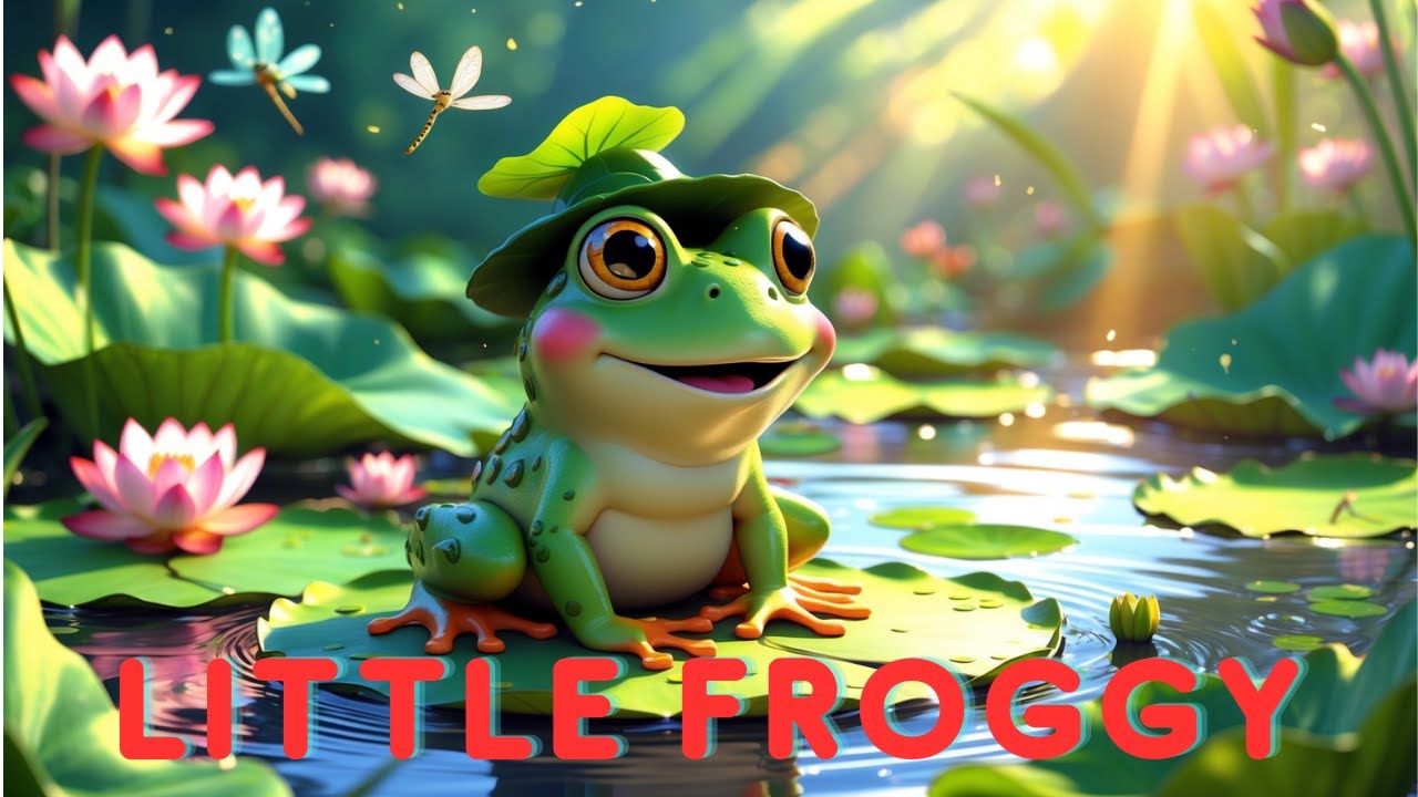 Little Froggy 🐸 | Fun Kids Song & Dance | Sing Along with Happy Sprout ...