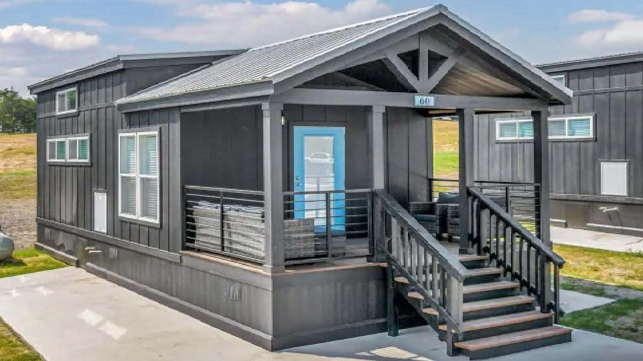 Absolutely Gorgeous APS 522A-SL Park Model by Champion Homes - YouTube