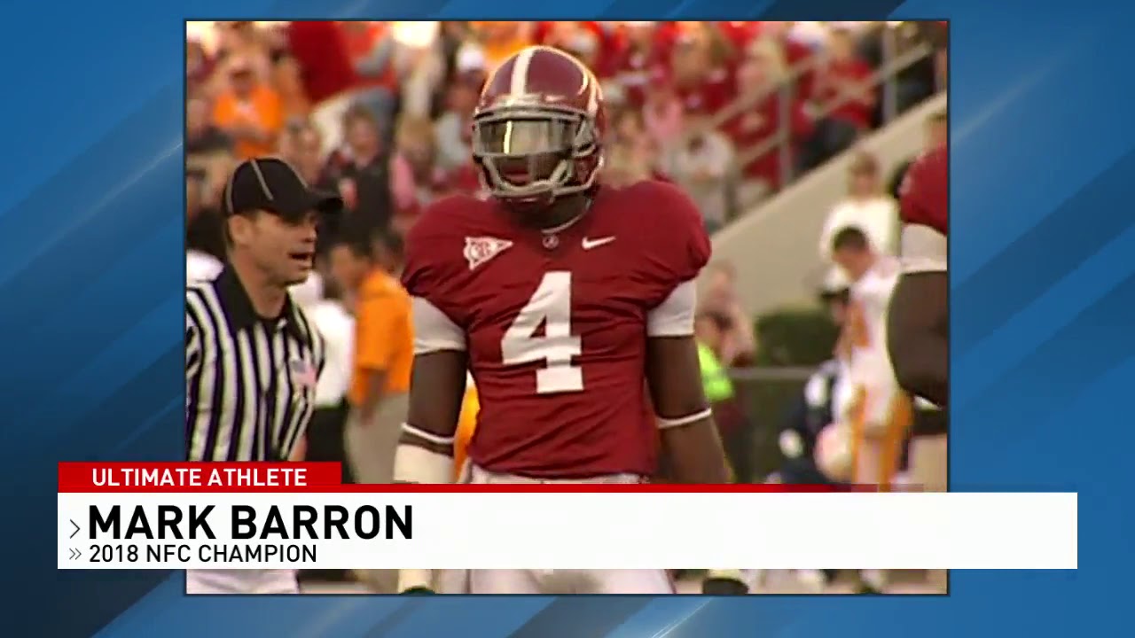 Ultimate Alabama Athletes: Mark Barron - NBC 15 WPMI - YouTube