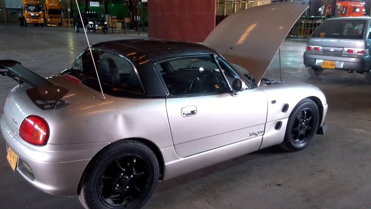 Suzuki Cappuccino EA11R conversion to EA21R. Bolt on fittings. - YouTube