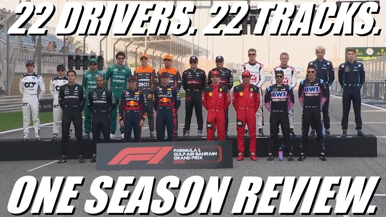 22 Drivers. 22 Laps. One Season Review. | F1 23 - YouTube