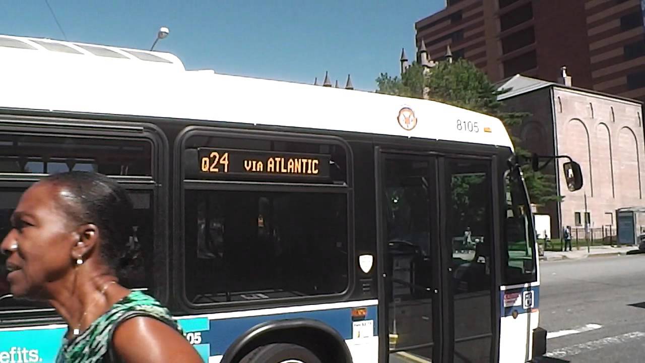 NYCT Bus: Nova Bus LFS 8105 Q24 Bus@Archer Avenue/153rd Street - YouTube