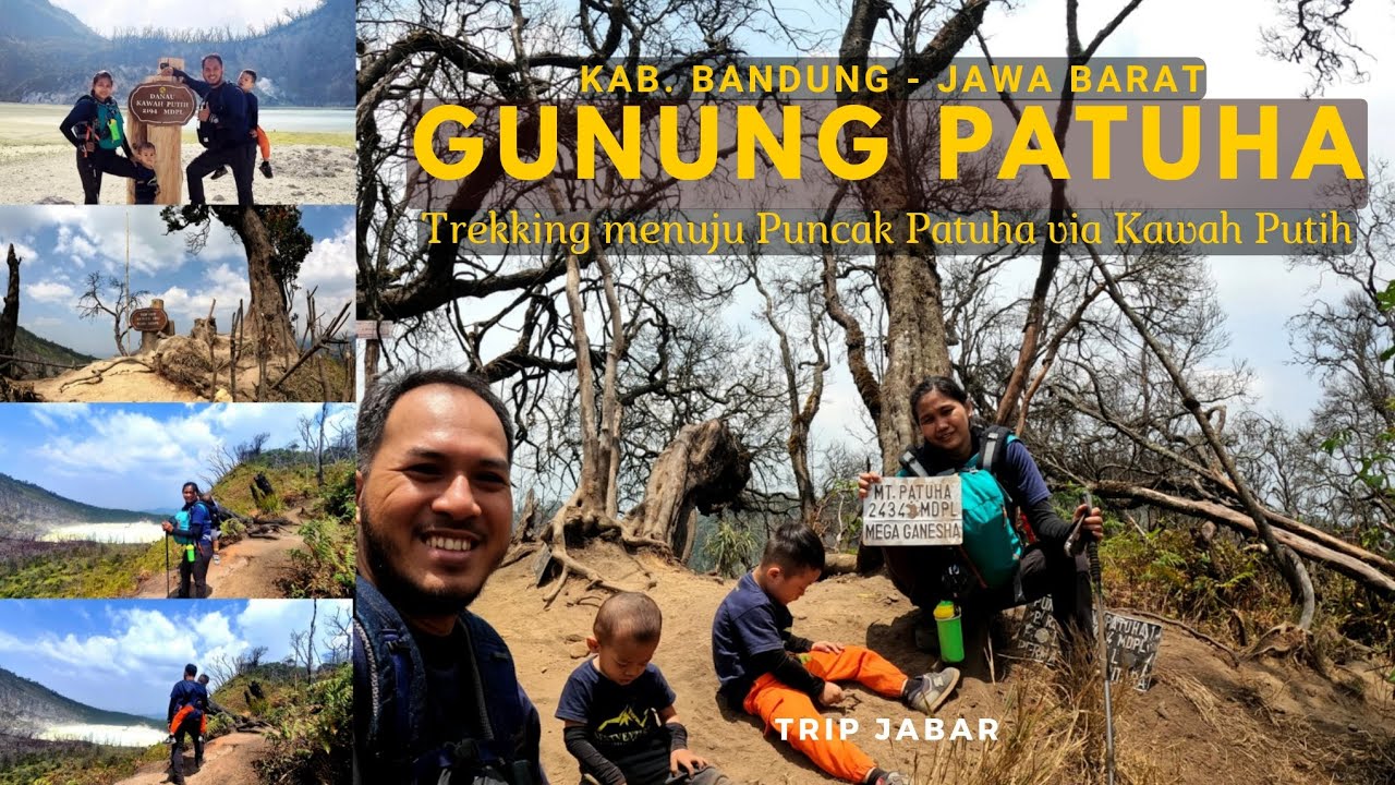 GUNUNG PATUHA 2434 MDPL || Jalur Trekking menuju puncak Patuha via ...
