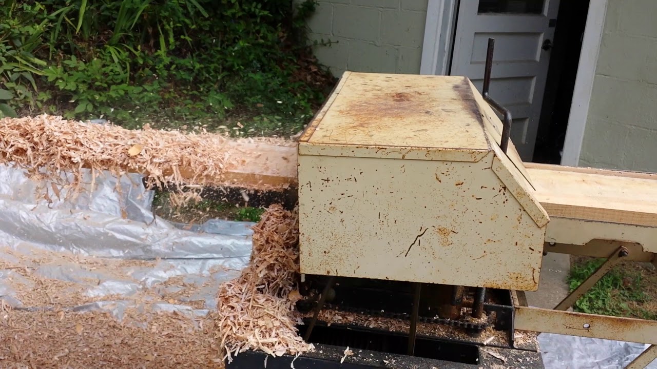 Belsaw Planer - YouTube