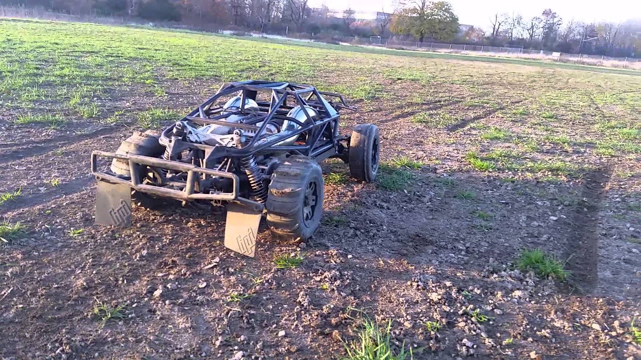 Baja 5sc obr twin 57cc - YouTube