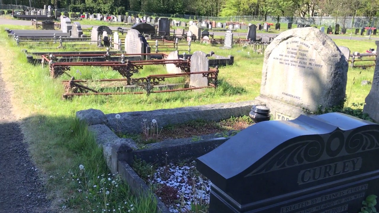 Short walk in the Carnmoney (East) Cemetery - YouTube