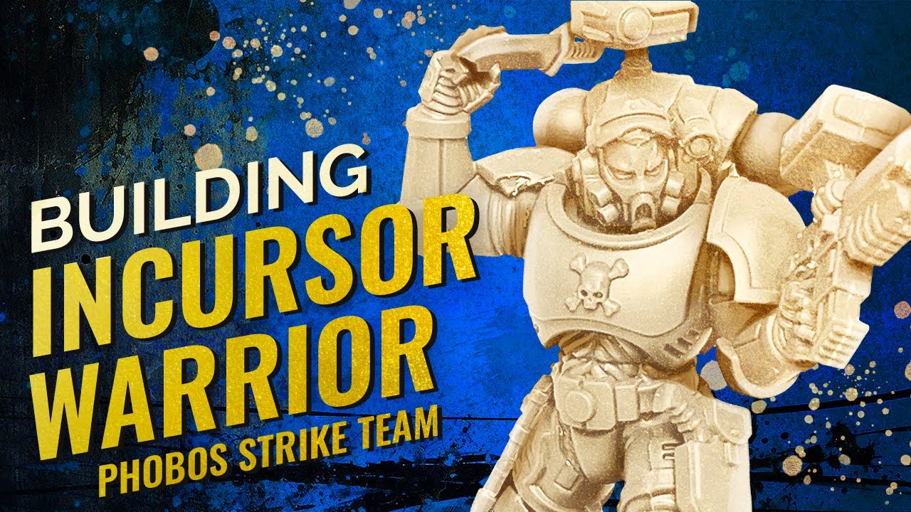 THE REAL WAY TO BUILD INCURSOR WARRIOR - Warhammer 40k Model Kit - YouTube