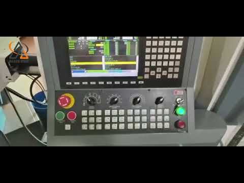 CNC swiss lathe machine with SYNTEC - YouTube