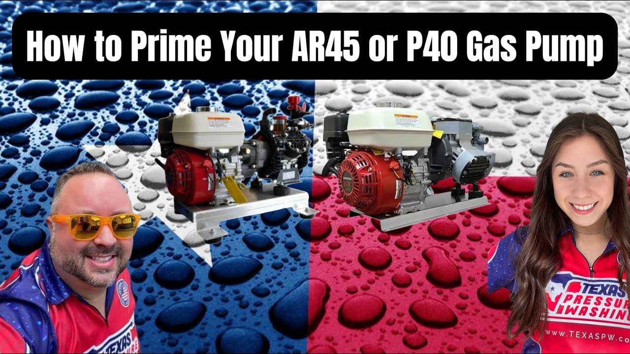 How to Prime Your AR45 or P40 Gas Pump - YouTube