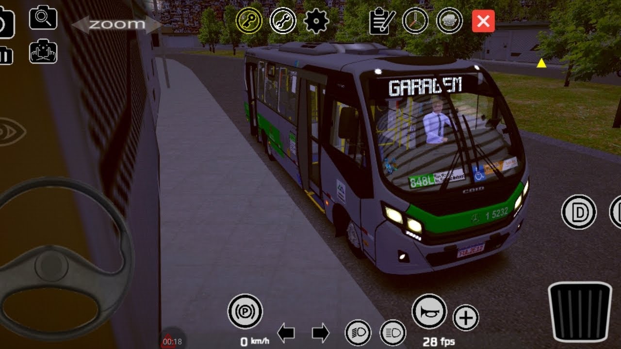 Proton bus simulator 2 com MOD map Novo recanto indo pra garagem com ...