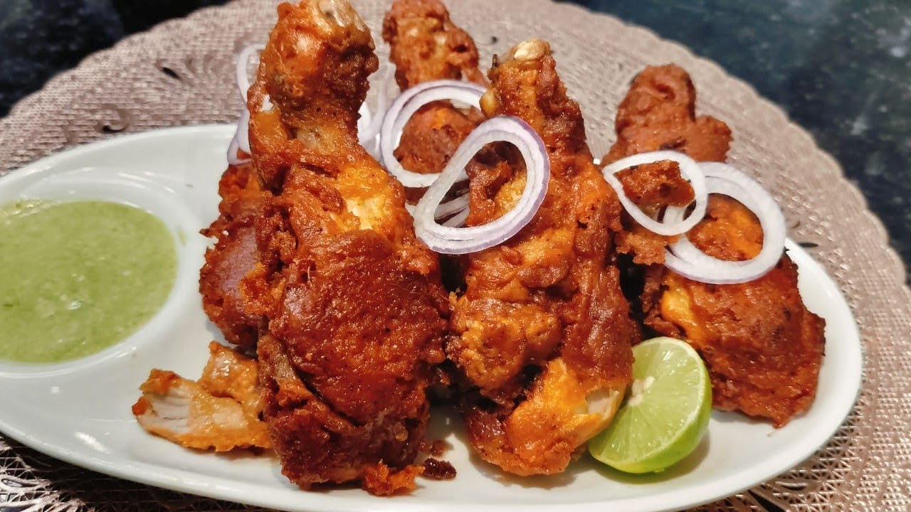 chicken leg piece fry | juicy drumstick fry recipe | chicken tangdi ...