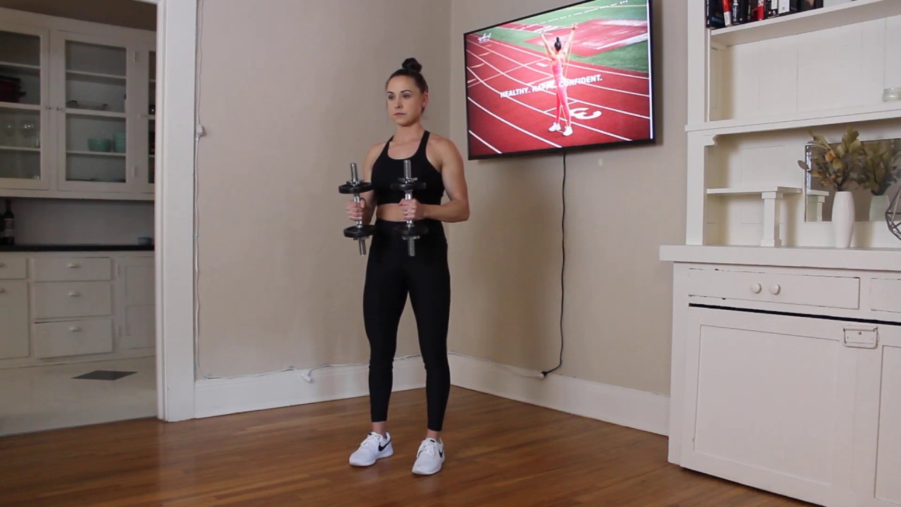 Dumbbell Bent Arm Lateral Raise - YouTube