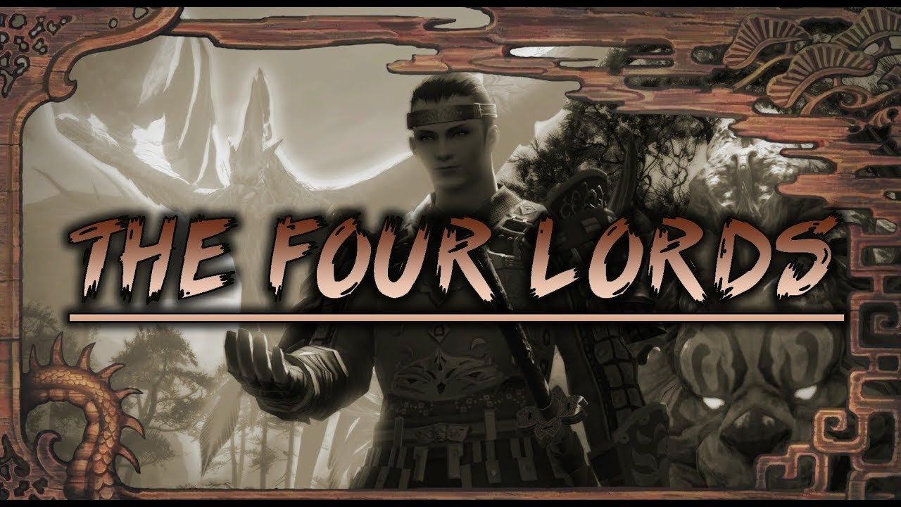 Final Fantasy XIV: Сюжет The Four Lords (русские субтитры) - YouTube
