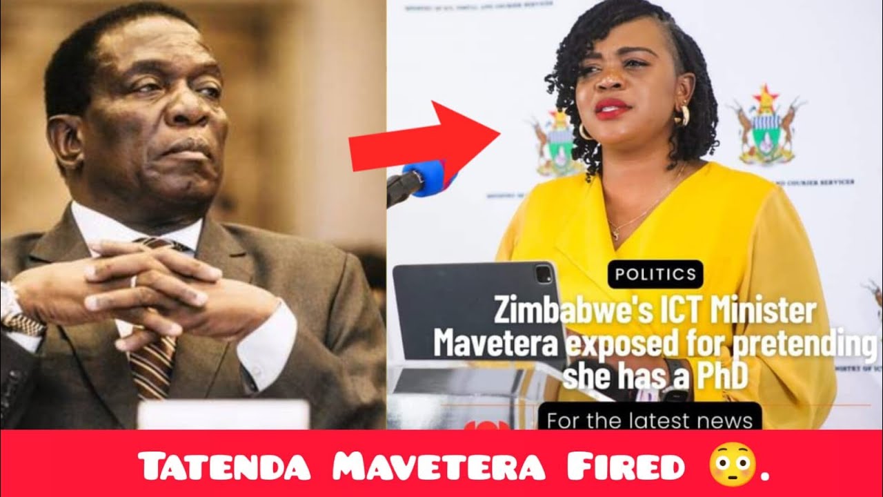 Bad News For Minister Tatenda Mavetera 😳 - YouTube