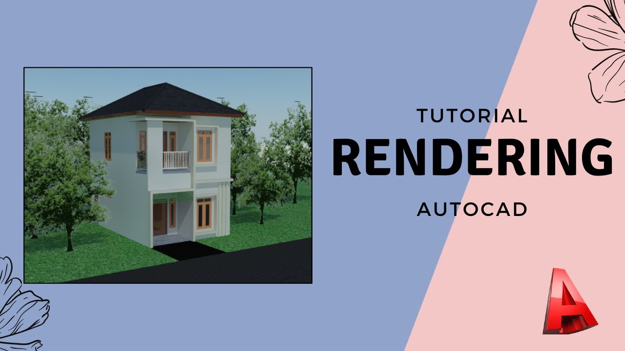 Rendering Autocad Youtube