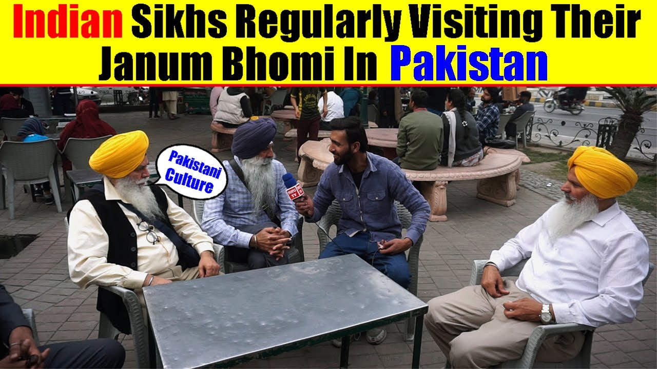 Indian sikhs regularly visiting their janum bhomi In Pakistan | People ...