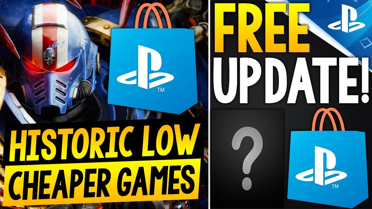 Tons of New HISTORIC LOW Prices PSN Game Deals + FREE Update and More ...