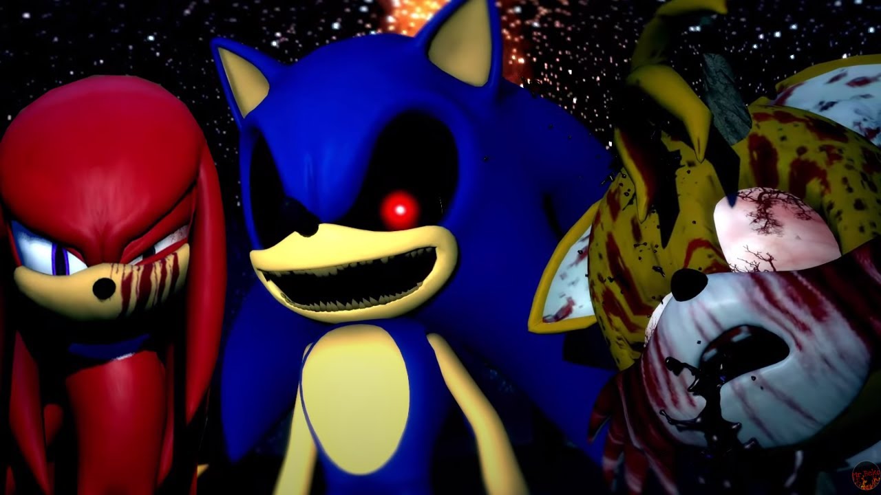 DON'T WATCH AT NIGHT - SCARIEST SONIC.EXE 3D ANIMATION| Luigikid Reacts ...