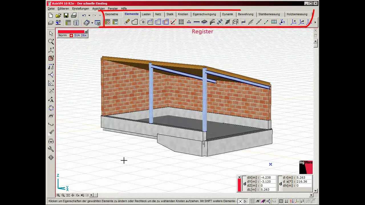 AxisVM | Der schnelle Einstieg [de] - YouTube