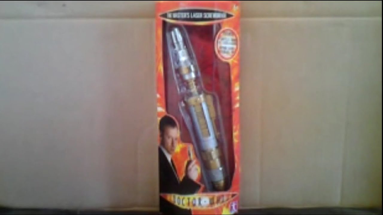 DOCTOR WHO The Master's Laser Screwdriver Toy Review | DarkLordSaxon ...