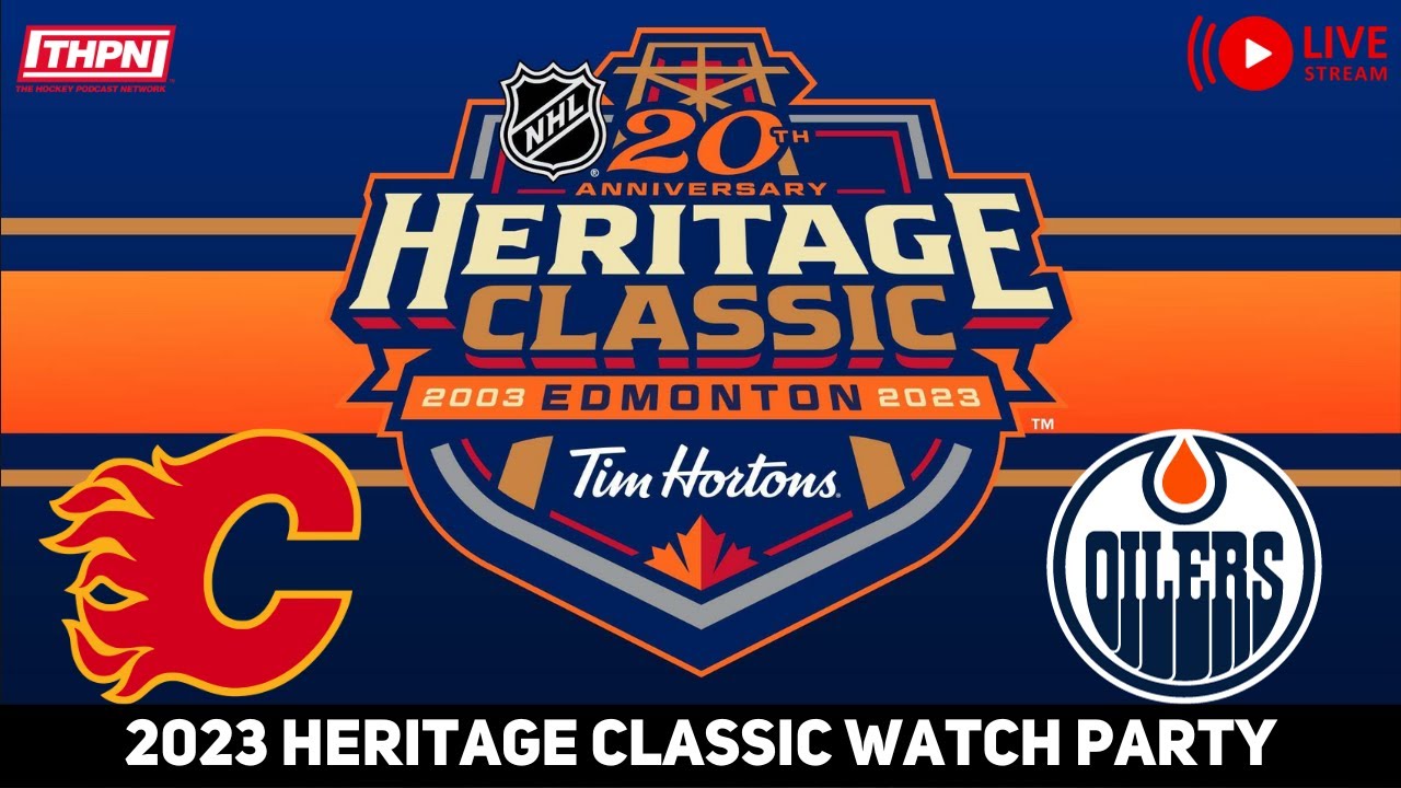 Calgary Flames vs Edmonton Oilers HERITAGE CLASSIC LIVE GAME & PLAY-BY ...