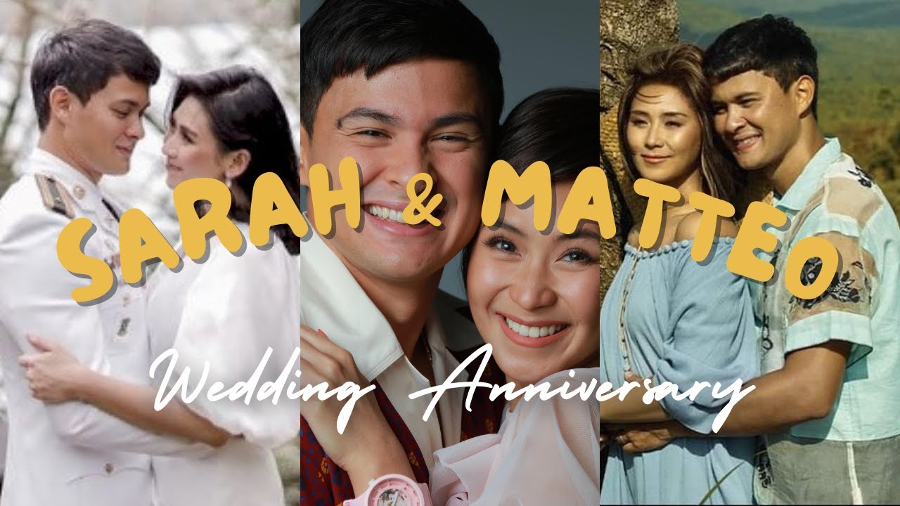 Sarah Geronimo PINAKILIG ni Matteo sa kanilang 4th WEDDING ANNIVERSARY ...
