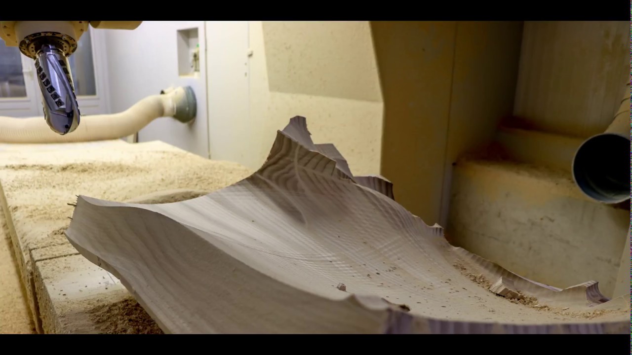 Freesbank vijf assen - SchellingCNC besturing - YouTube