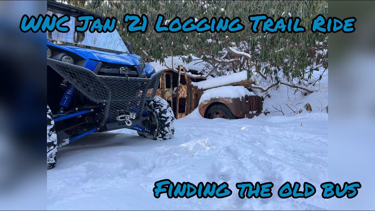 Old Logging Bus in the WNC Mountains - YouTube