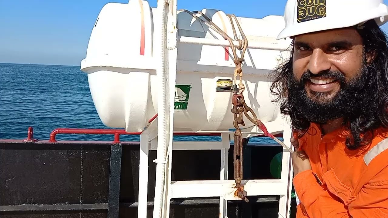 How to Manually Release Liferaft l LSA Training Series l Third Officer ...