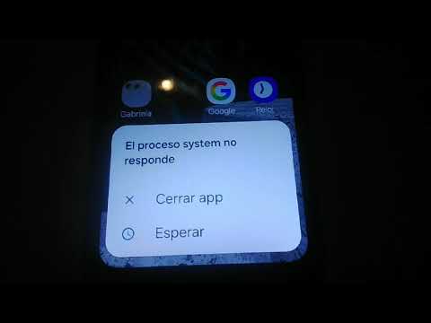 El proceso system y UI sistema no respondes