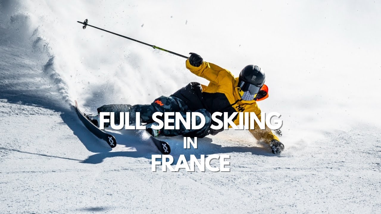 Full Send Skiing in France | Ski Trip Part 9 - YouTube