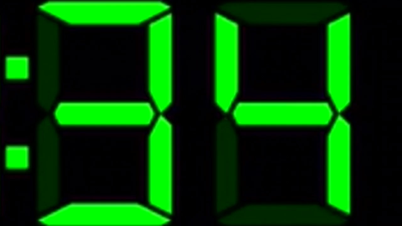 Digital 60 second timer ( v 42 ) with royal-news music - YouTube