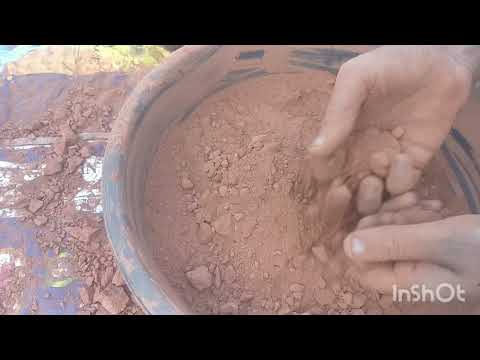 ASMR | Red Mud Slap Dry Crumbling #asmrvideo #asmrsounds #mud #redmud # ...