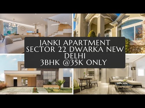 3bhk flat in Janki apartment sector 22 Dwarka New Delhi @35k p.m. @rent ...
