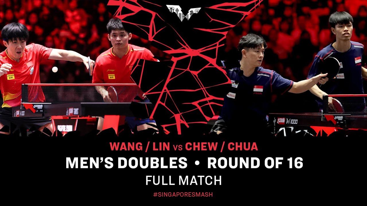 FULL MATCH | Wang / Lin vs Chew / Chua | MD R16 | #SingaporeSmash 2025 ...