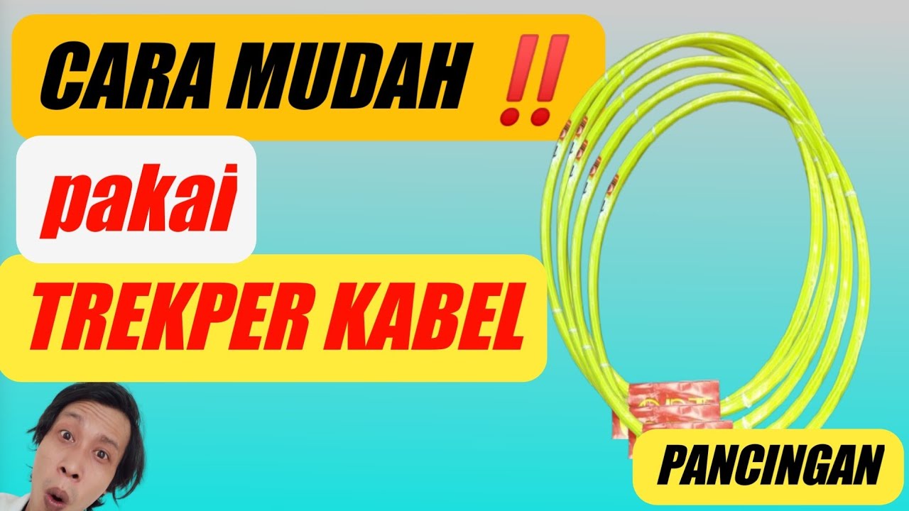 cara pakai trekper kabel/pancingan kabel untuk Instalasi listrik rumah ...