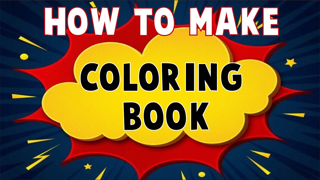 How to Create Coloring Book Content FAST on KDP Self Publishing - YouTube