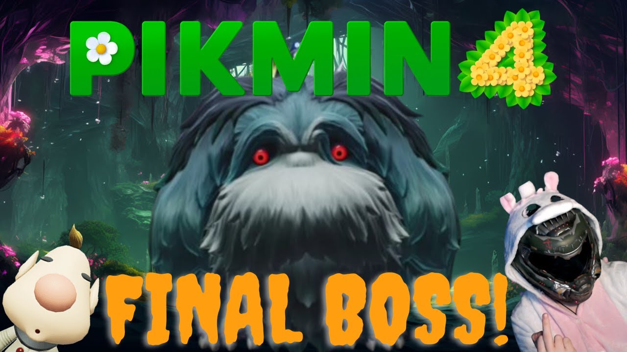 Pikmin 4 - FINAL BOSS!!! - The Ancient Sirehound - YouTube