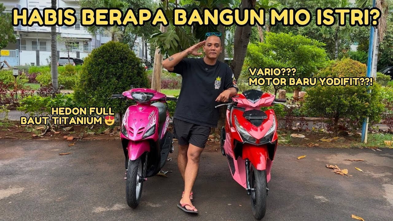 YODIFIT BELI VARIO BUAT DI MODIF LAGI⁉️ MIO ISTRI HAMPIR TAMAT‼️ - YouTube