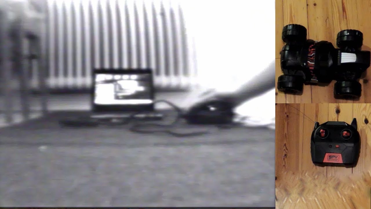 Spy video car from Spy Gear revisited and connected to the computer ...