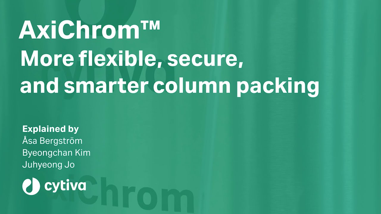 AxiChrom™: More flexible, secure, and smarter column packing - YouTube
