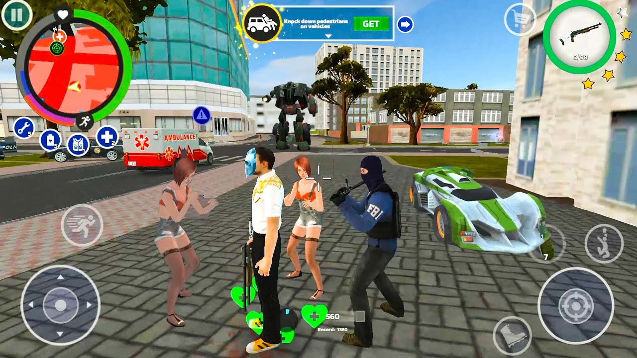 New Gangster Game – Two Leddy Police Agent Attack Games Kon – HD ...