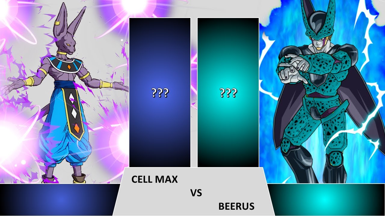 Cell Max Vs Beerus POWER LEVELS Over The Years - YouTube
