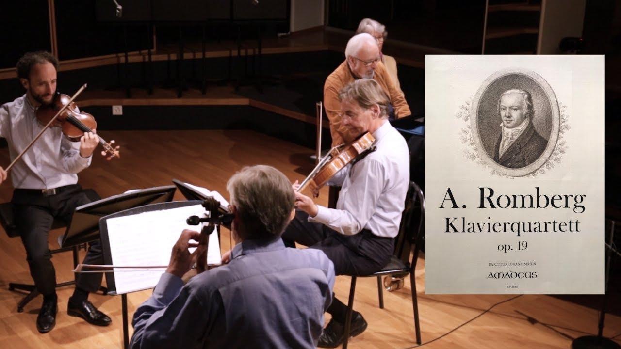 Andreas Romberg: Piano Quartet in D minor opus 19 - YouTube