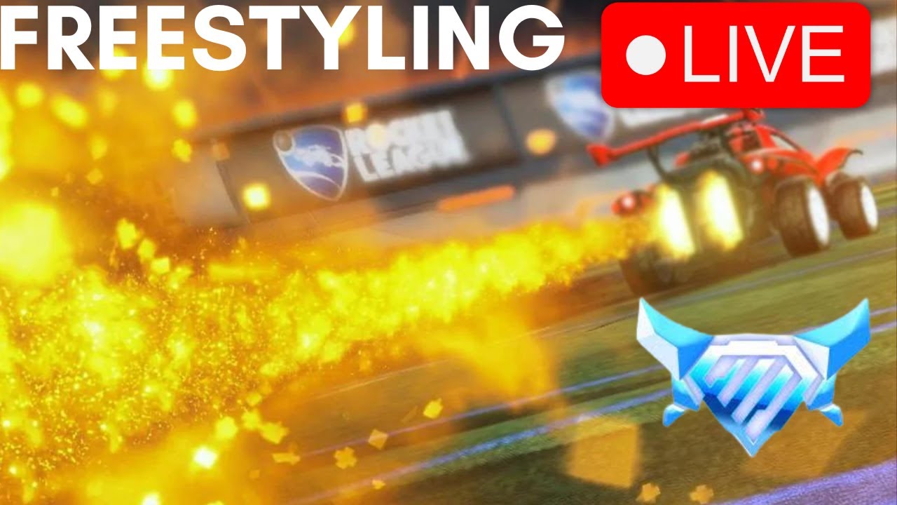 Freestyling In Rocket League Come Join! - YouTube