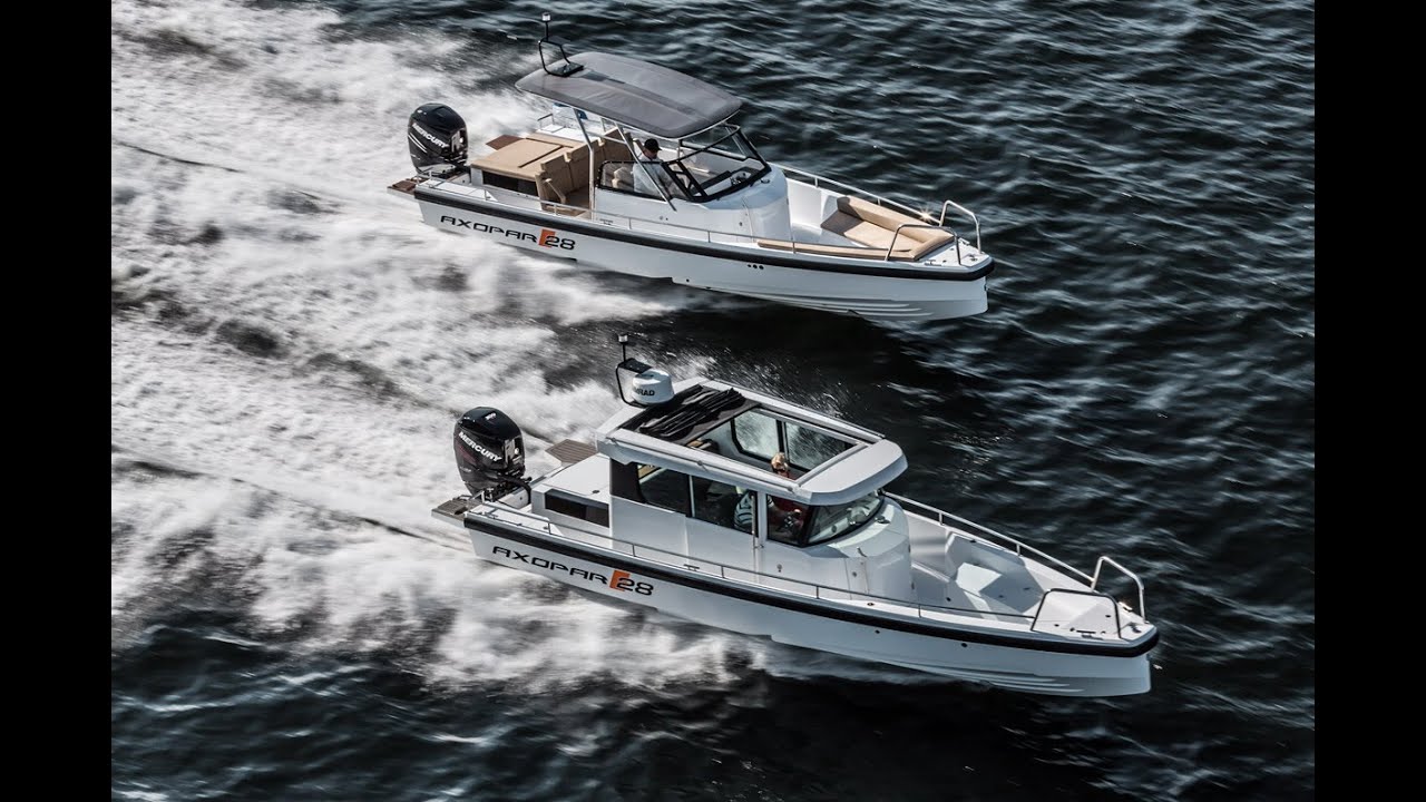 AXOPAR 28 AC - Vorgestellt durch Nautic + Technic AG (2015) - YouTube